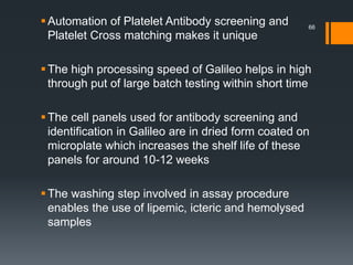 Automation in blood banking | PPTX