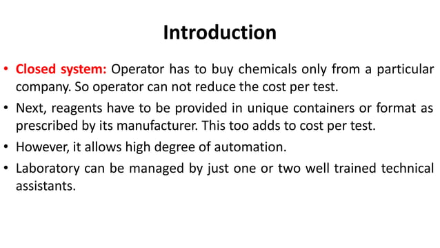Automation in Clinical Biochemistry.pptx | Chemistry | Science