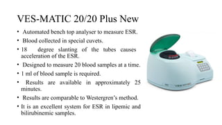 Automation in ESR and Urine analysis.pptx