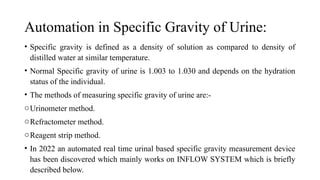 Automation in ESR and Urine analysis.pptx