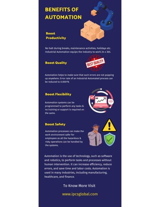 Benefits of Automation | PDF