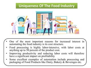 Automation in food industry | PPTX