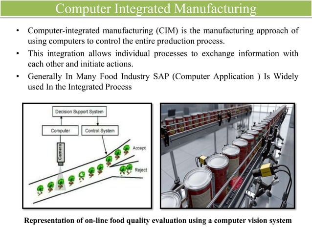 Automation in food industry | PPTX