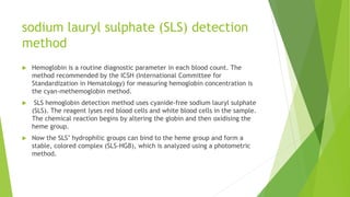 AUTOMATION IN HEMATOLOGY | PPTX