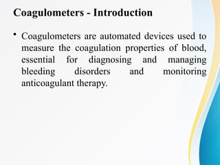 Basic Concept of Automation in Hematology pptx | PPTX