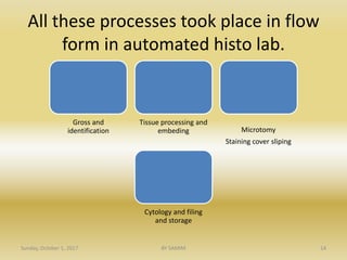 Automation in histopathology or advance technology in histopathology ...