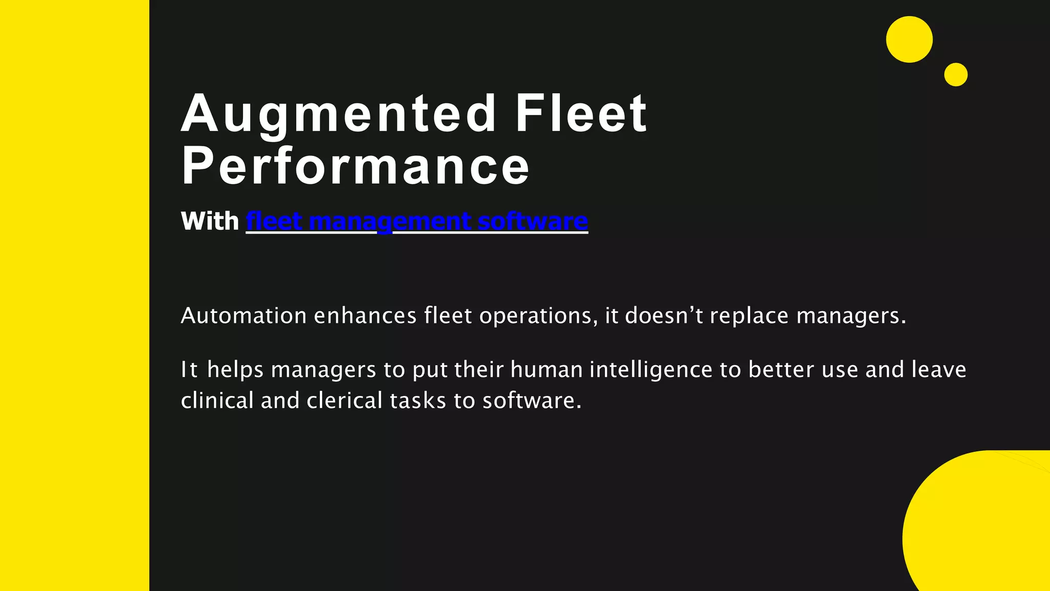 Automation in Logistics and Fleet Management Systems.pptx | Commercial ...