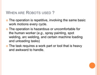 Automation in machining operations | PPTX