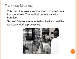 Automation in machining operations | PPTX