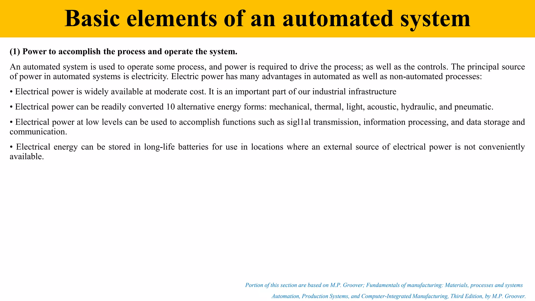 Automation in Manufacturing (Unit-2) by Varun Pratap Singh | PDF