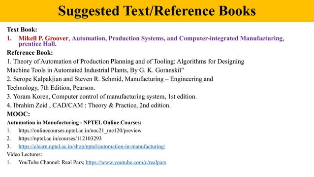 Automation in Manufacturing (Unit-2) by Varun Pratap Singh | PDF | Computing | Technology ...