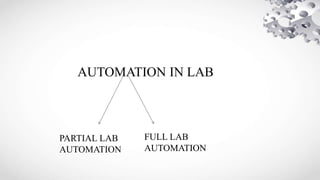 AUTOMATION IN MICROBIOLOGY | PPTX