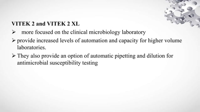 AUTOMATION IN MICROBIOLOGY | PPTX | Chemistry | Science