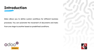 Automation in the Odoo 17 ERP Studio Module | PPT