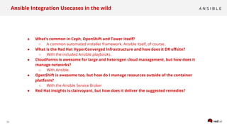 Automation Integration Ansible | PPT