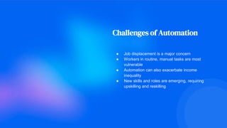 Automation in the Workplace | PPT