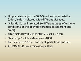 Automation in urine analysis | PPTX