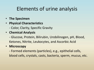 Automation in urine analysis | PPTX