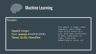 Automation and machine learning in the enterprise | PDF | Programming ...