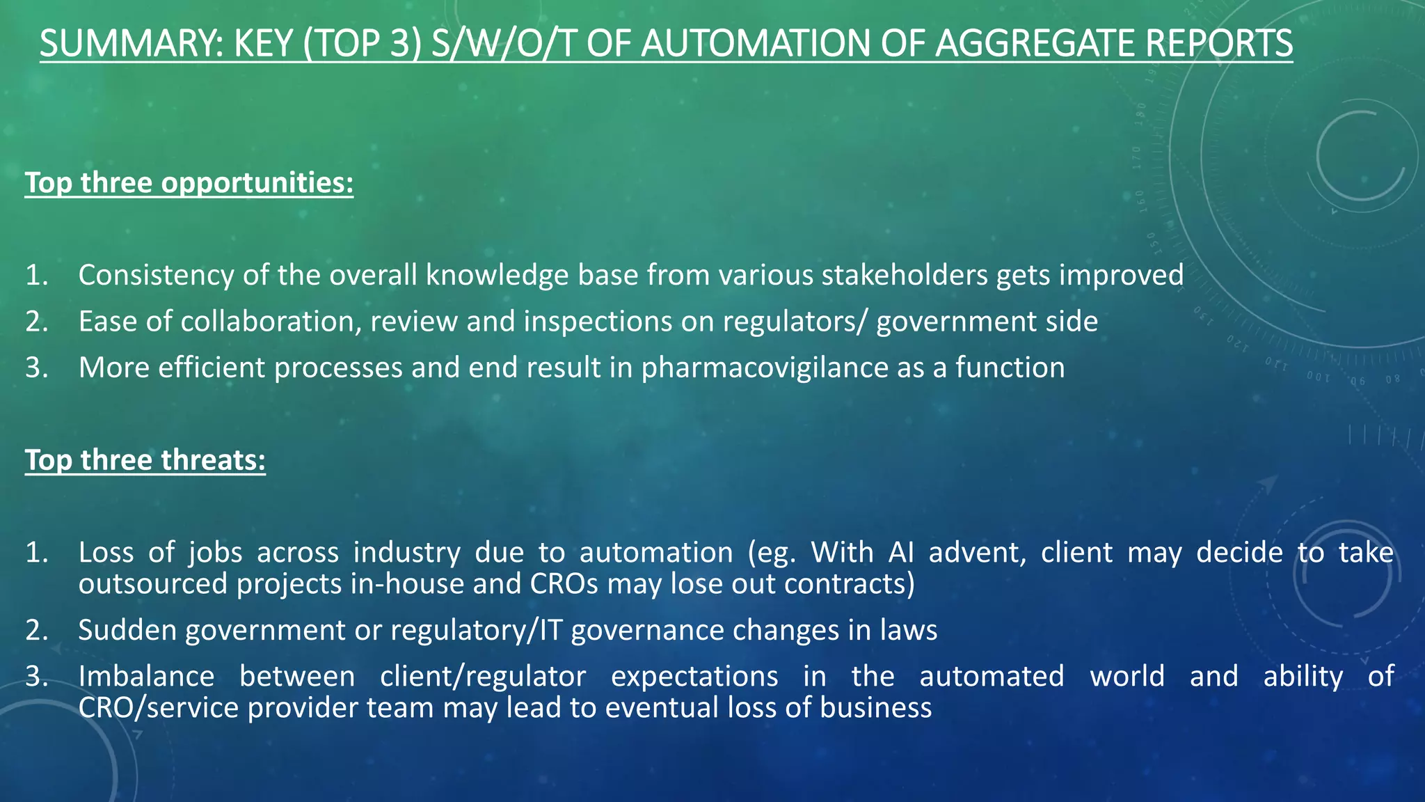 Automation of aggregate reports_SWOT analysis_Aditi_14Feb2023.pdf