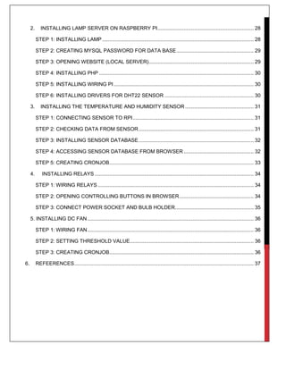 Supervisory Control and Data Acquisition (SCADA) system for Greenhouse Farm with I.o.T ...