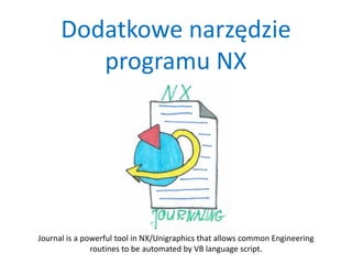 Automation of Designing Process - NX CAD software | PPT