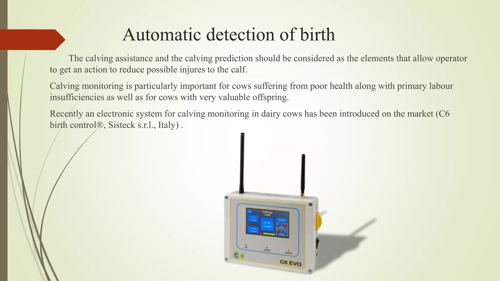 Automation of livestock production system | PPTX