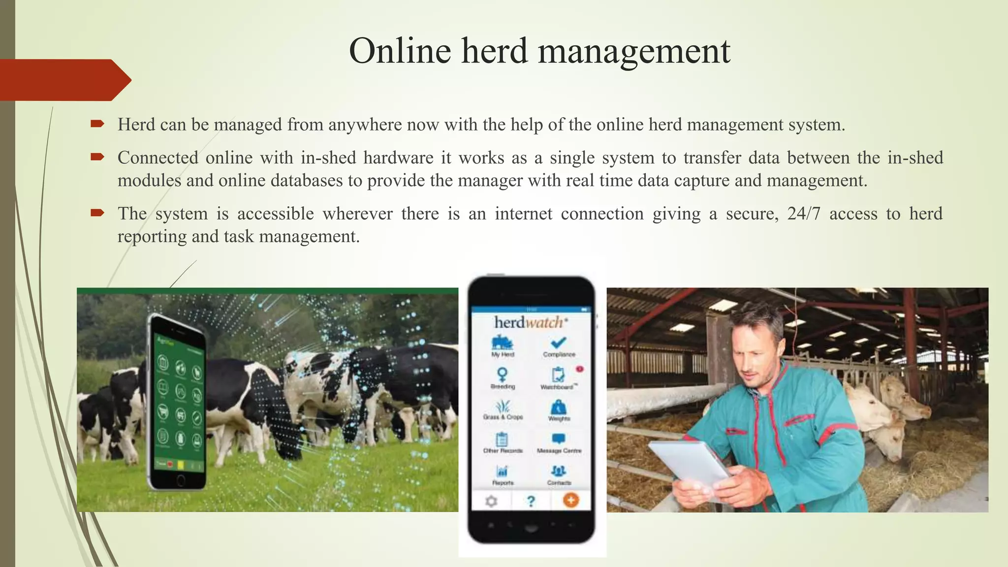Automation of livestock production system | PPTX