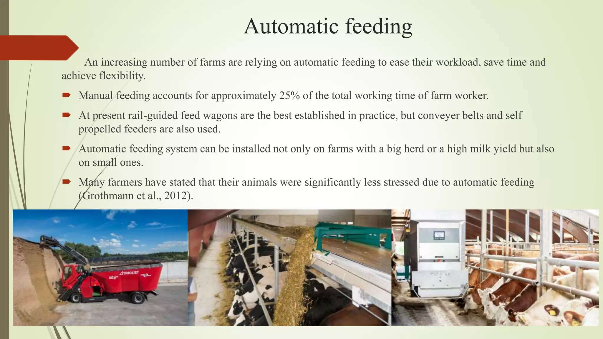 Automation of livestock production system | PPTX
