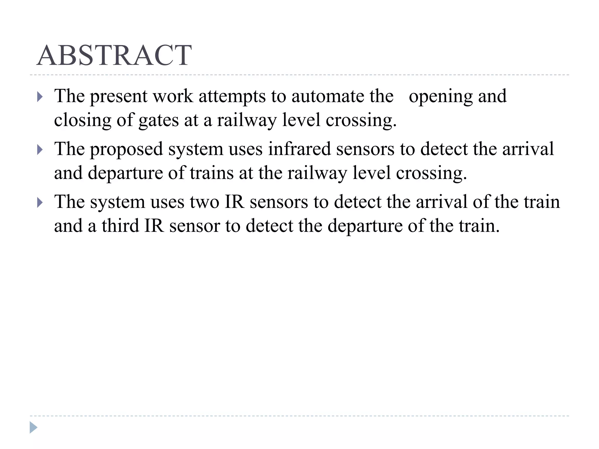 Automation Of Railway Gate Using Verilog Presentation Ppt 