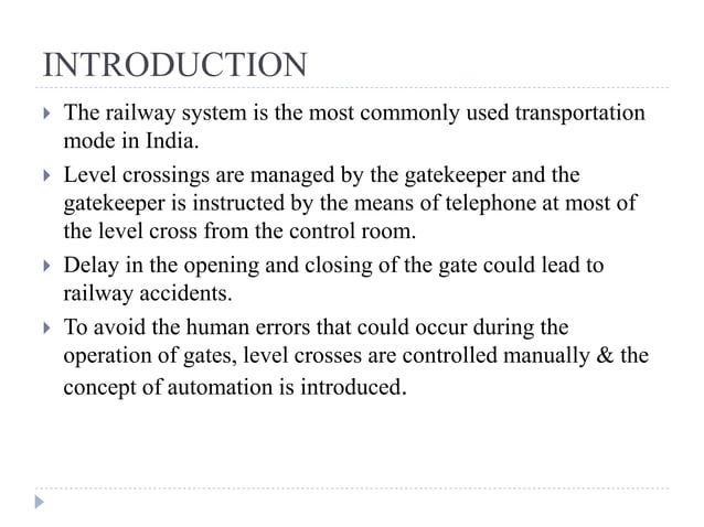 Automation Of Railway Gate Using Verilog Presentation Pptx Rail