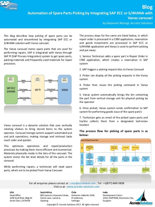 Sap Crm Spare Parts Management | Reviewmotors.co