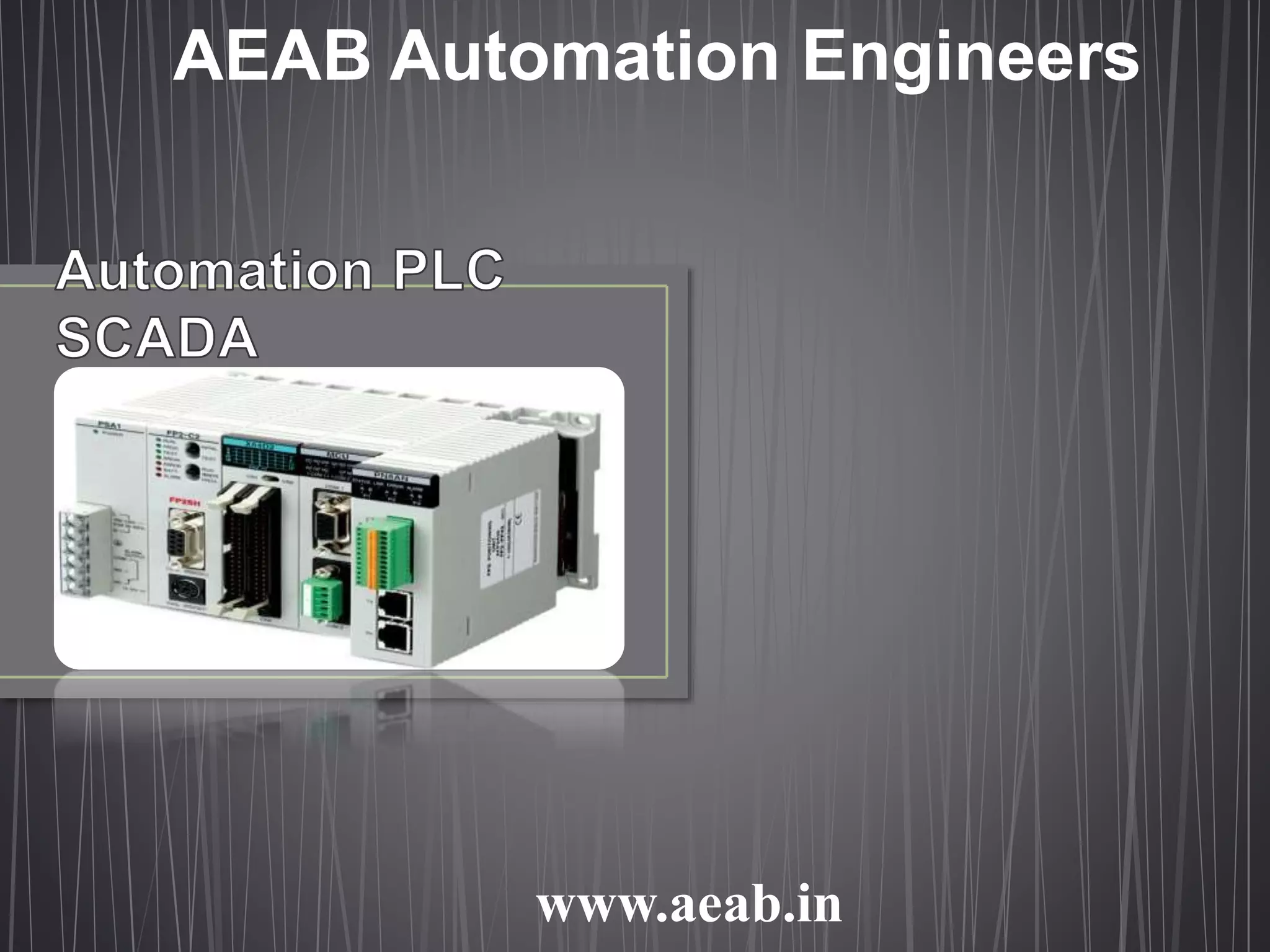 Automation PLC SCADA training in Noida | PPTX