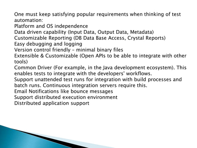 Automation Testing | PPT