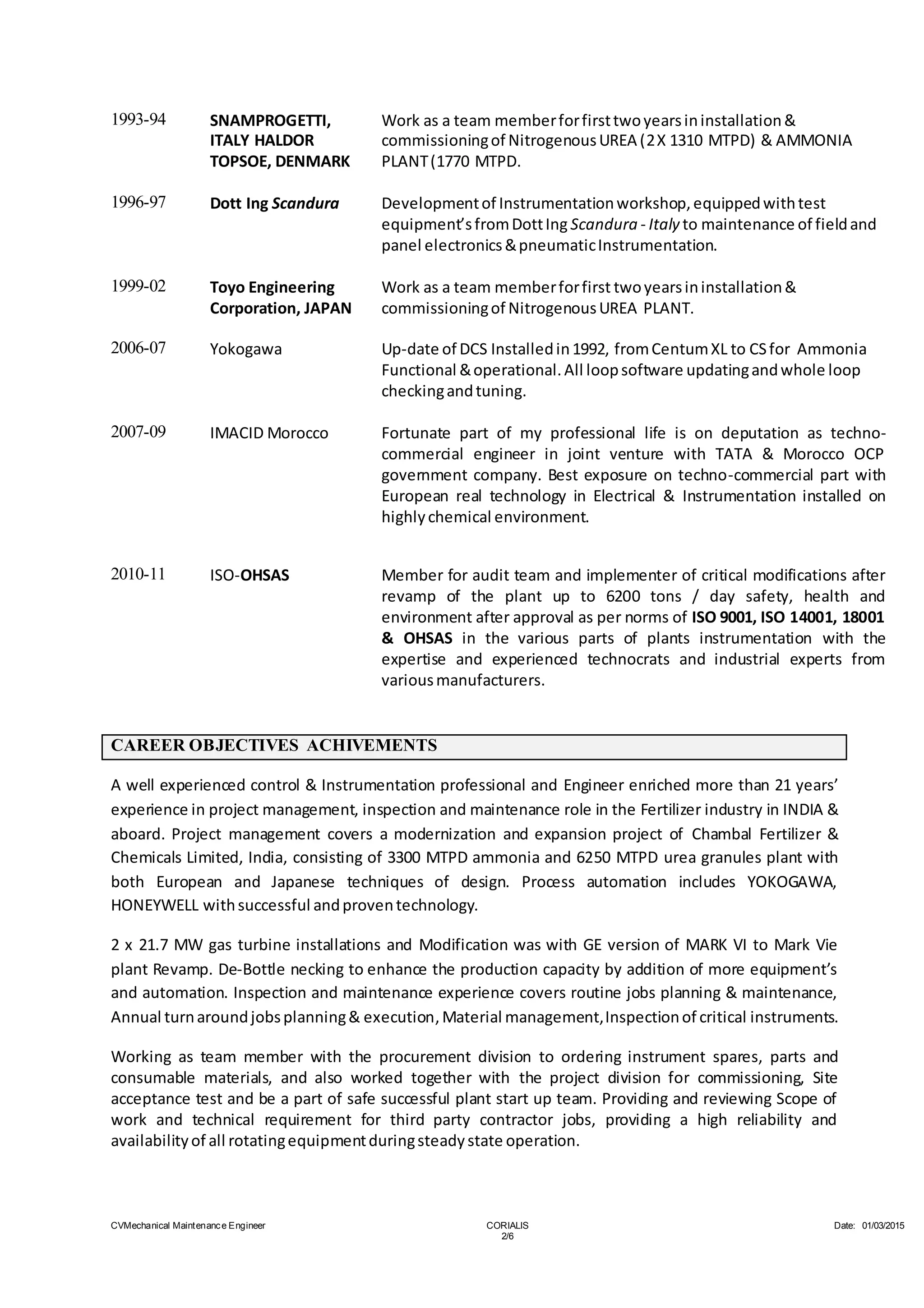 Automation professional | DOCX