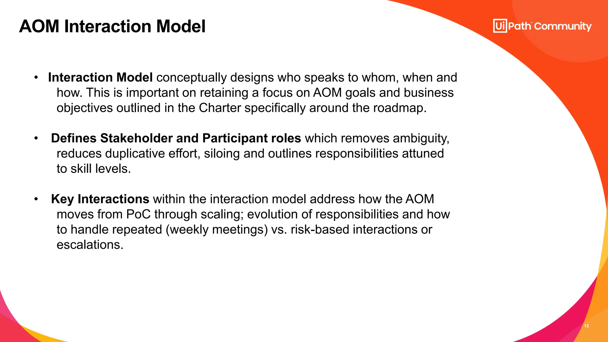 Automation Project Management And Operating Model 3 The Automation
