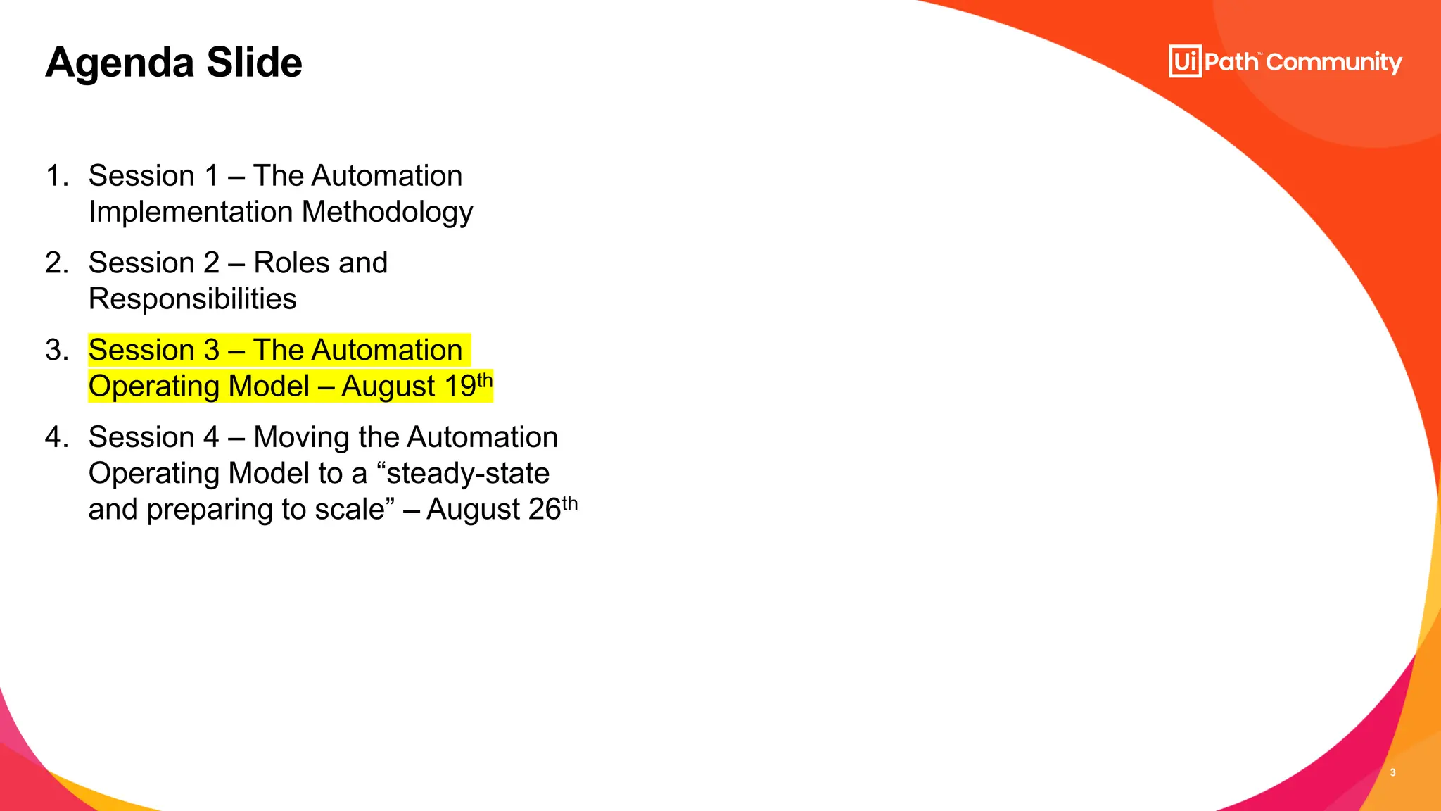 Automation Project Management and Operating Model 3: The Automation ...