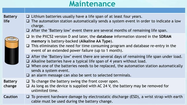 Siemens Automation Station Compact Model PXC52 | PPTX