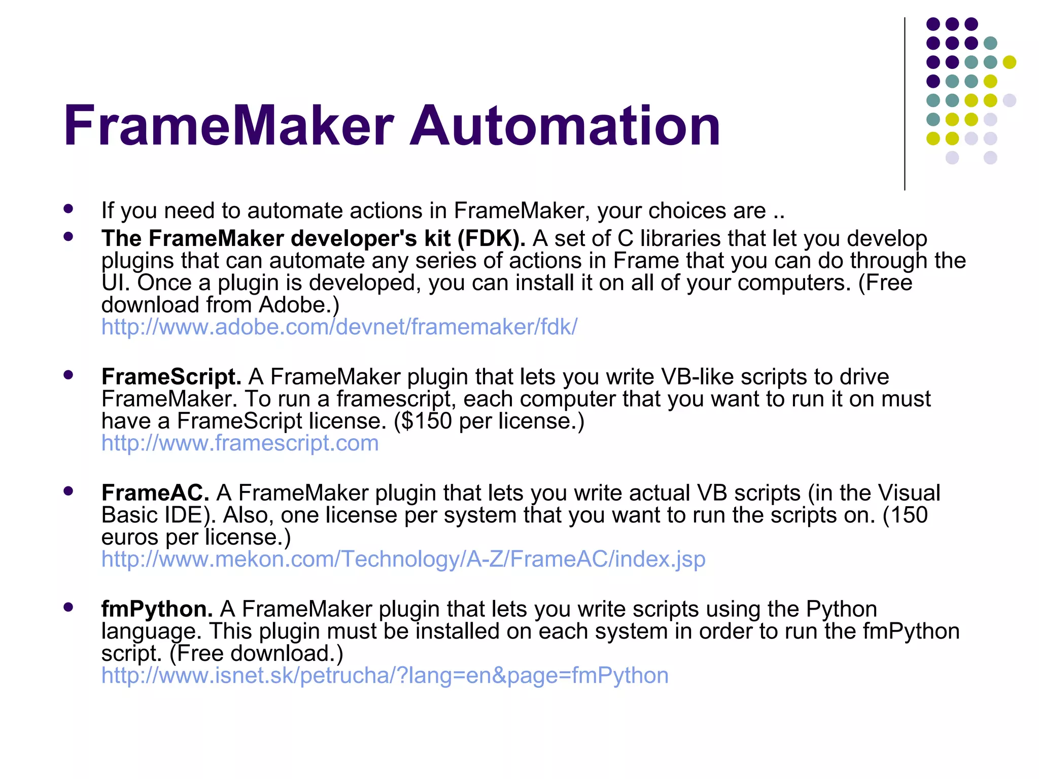 Automation Techniques In Documentation | PPT