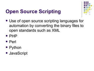 Automation Techniques In Documentation | PPT