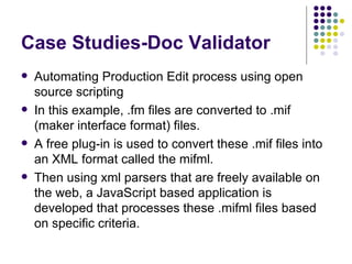 Automation Techniques In Documentation | PPT