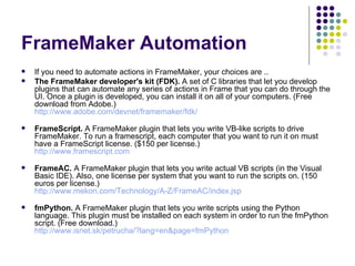 Automation Techniques In Documentation | PPT