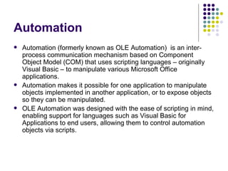 Automation Techniques In Documentation | PPT