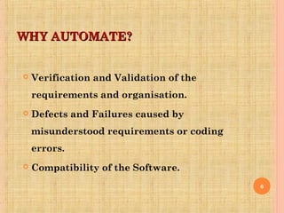 Automation Testing | PPT