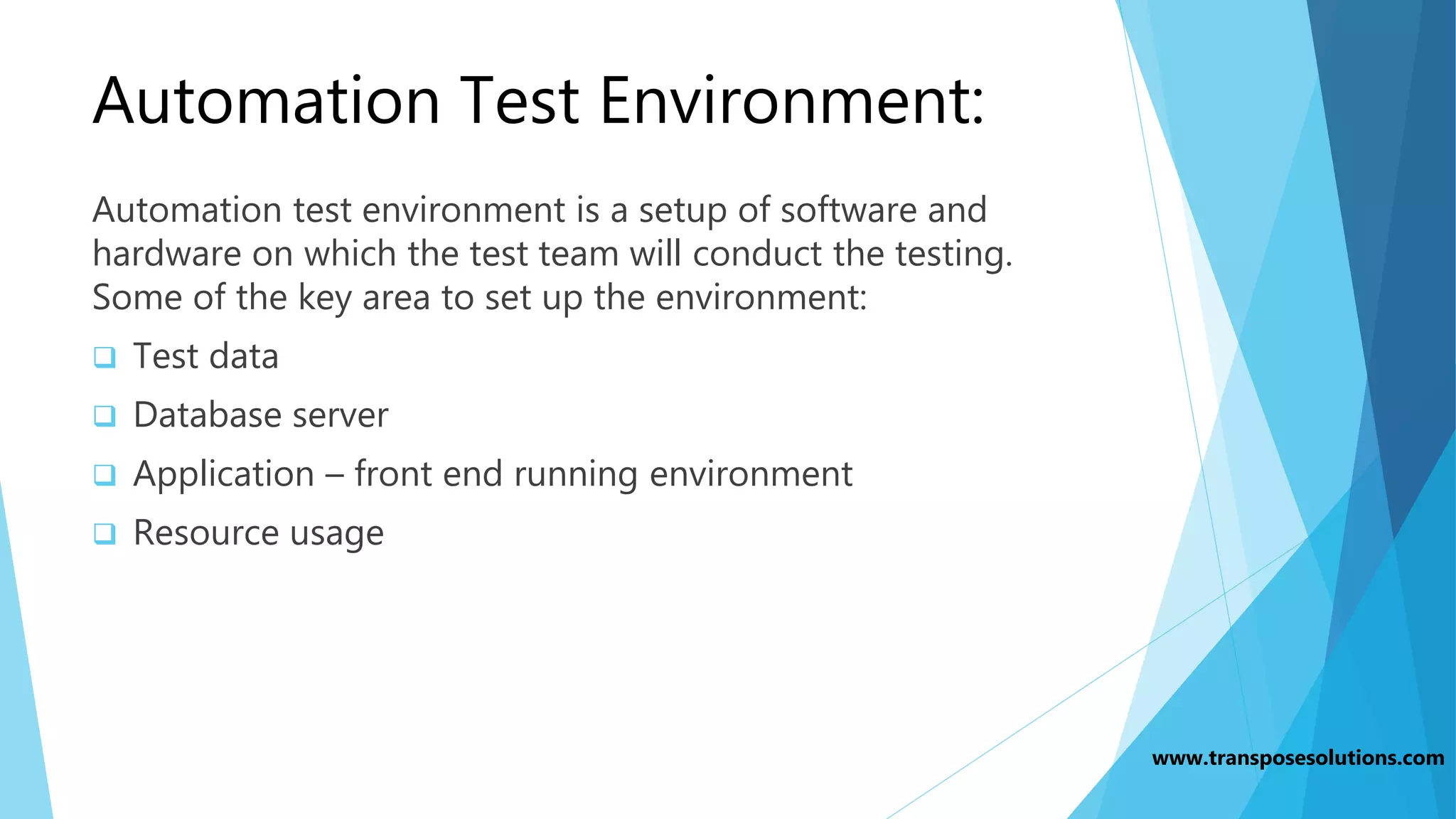 Automation testing | PPTX