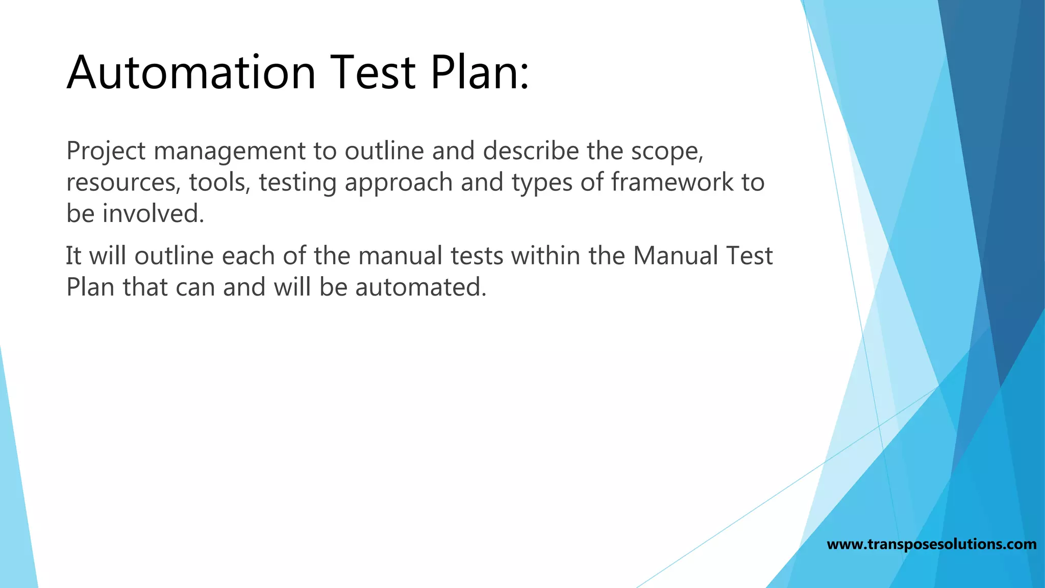 Automation testing | PPTX