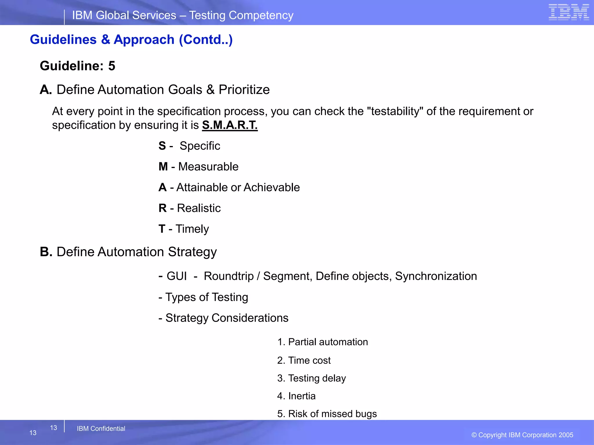 Automation Testing Strategy Approach And Planning Ppt Web Development Internet