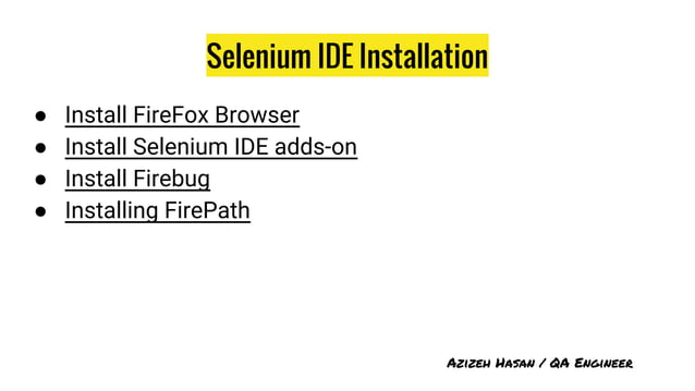 Introduction To Automated Testing By Jordanian Qa Community Ppt 8762