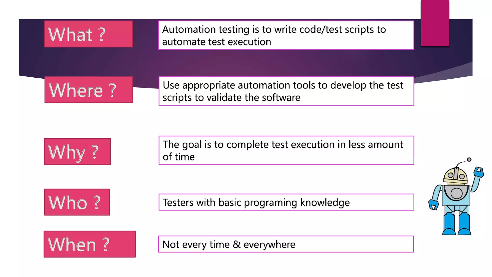 Automation Testing Theory Notes Pptx