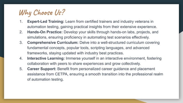 Automation Testing Trainingpdf